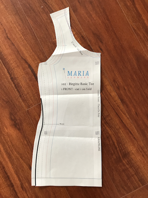 The Itinerant Seamstress: Maria Denmark Birgitte Basic Tee