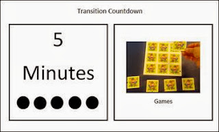 Positively Autism: Transition Countdowns