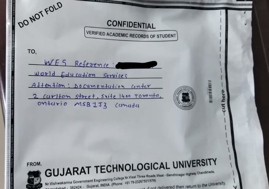 WES Verification Process for GTU Students
