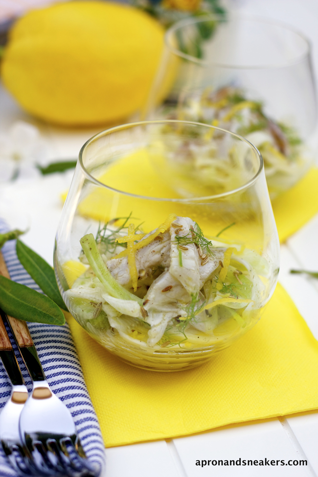 Branzino & Fennel Carpaccio