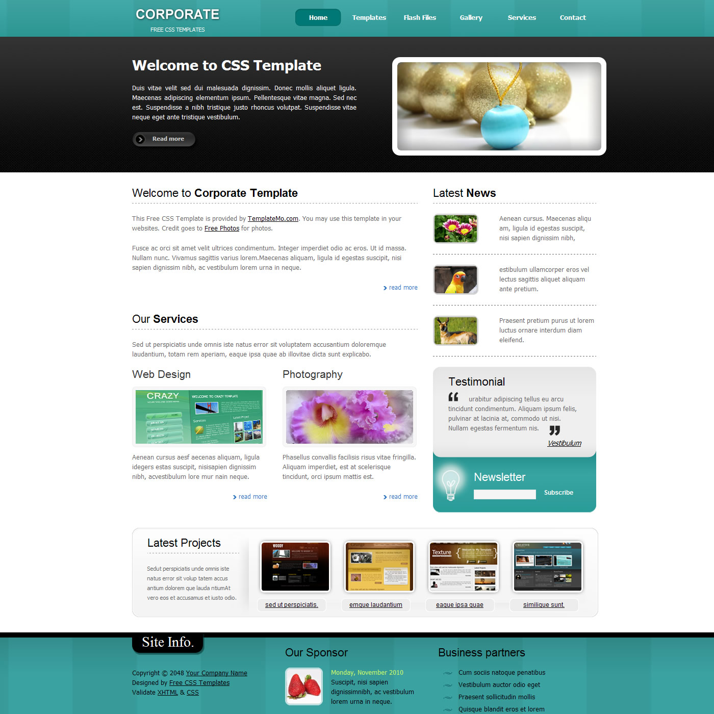 web site design in new model
