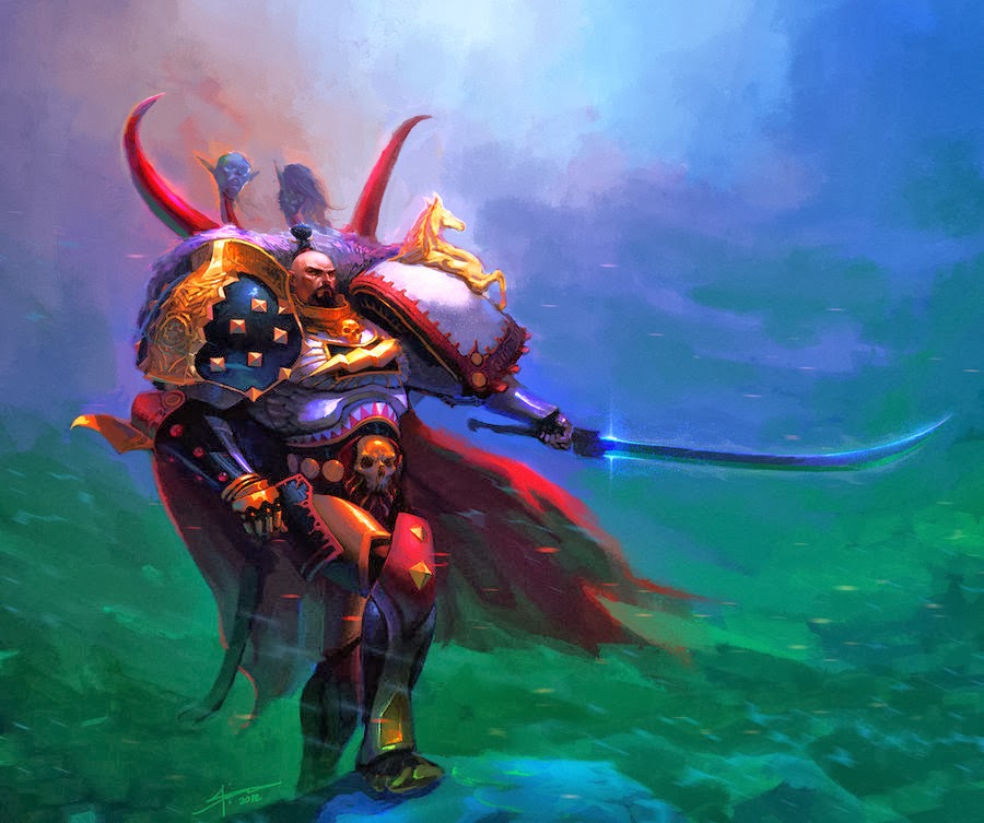 40k War Zone: Primarch Art.