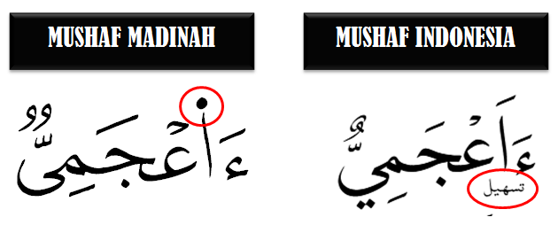 Perbedaan Tanda Baca Mushaf Indonesia dan Madinah dalam Tajwid 3 ...