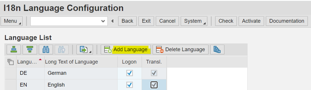 SAP ABAP Central: Adding Languages to SAP ABAP Platform 1909, Developer ...
