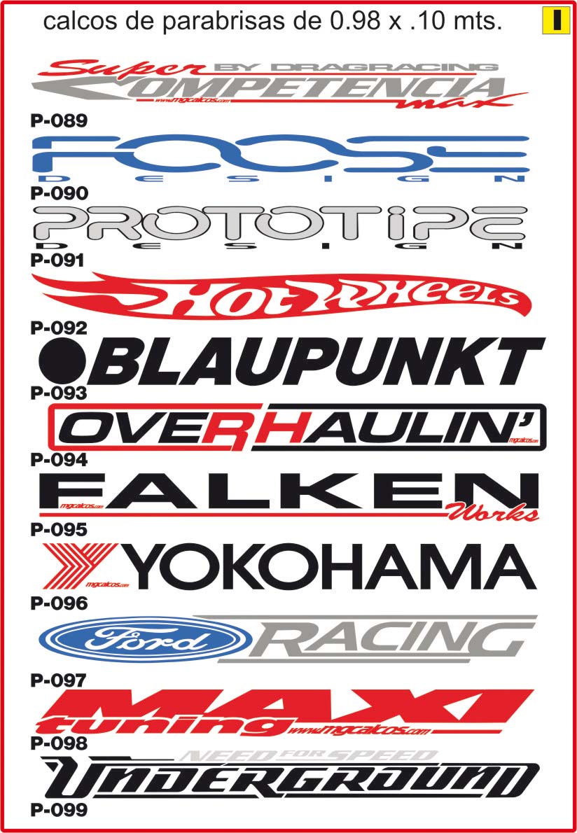 Calcomanias autos tuning - Imagui