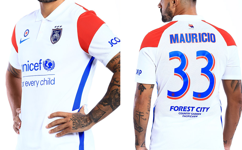 Football teams shirt and kits fan: Johor Darul Ta'zim FC (JDT) 2021 Kits