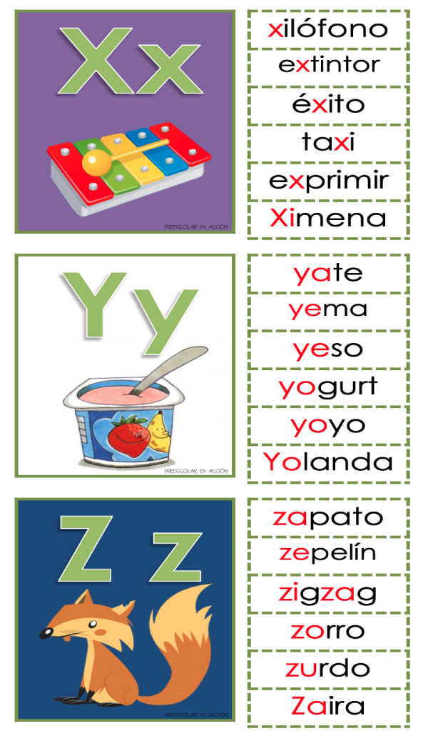 Gran Silabario de Sílabas Simples y Trabadas | Materiales Educativos ...