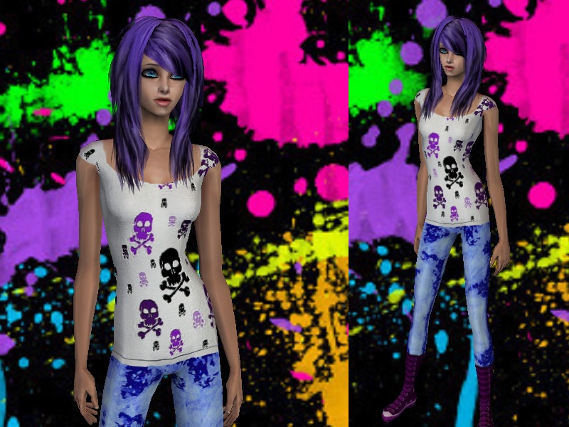 SIMS CC BLOG: TS2CC Y2K EMO/SCENE MASTERLIST