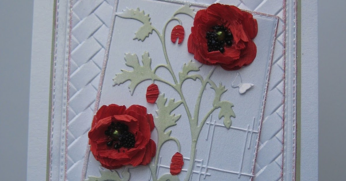pamscrafts: Poppy Edge.