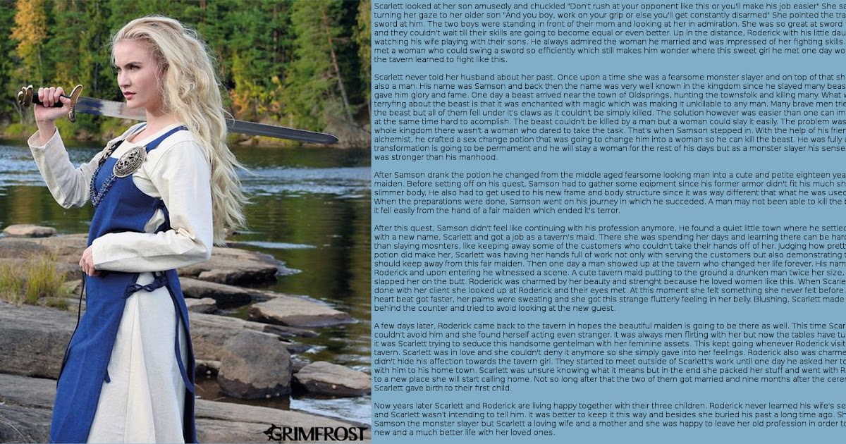 Marti's tg captions: Scarlett's past