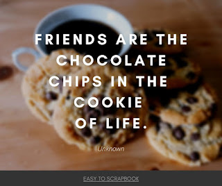 Friendship Scrapbook with Quotes,Titles and Journaling Ideas for ...