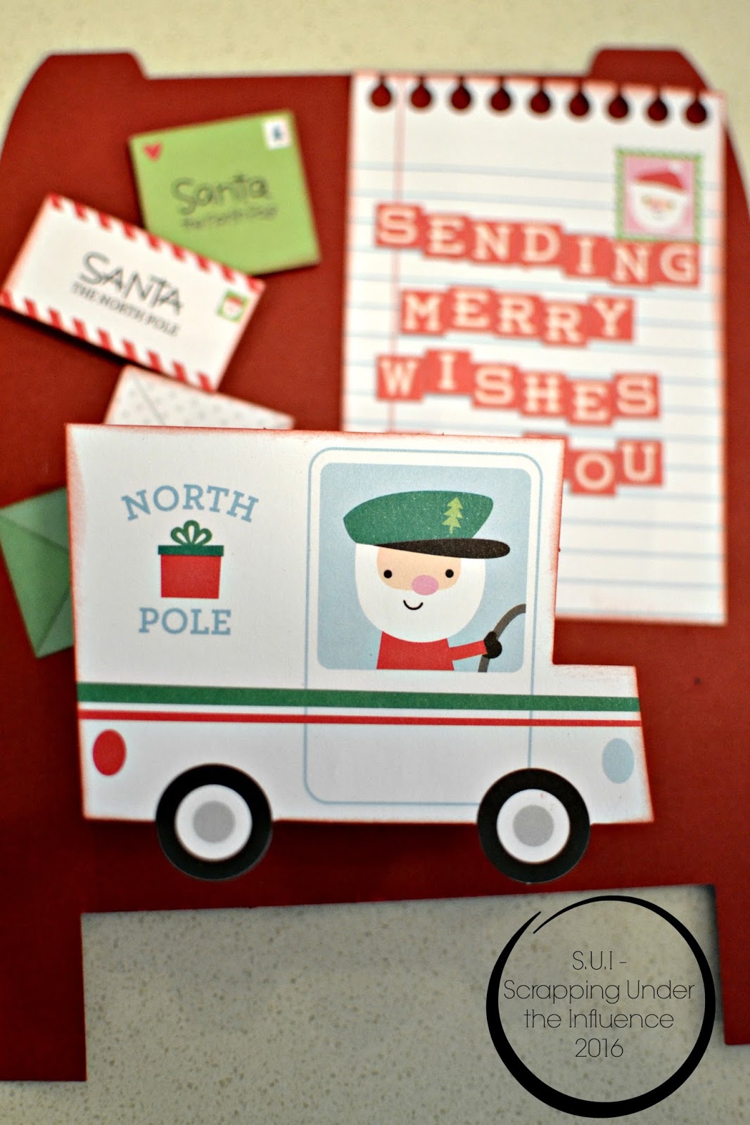 Scrapping Under the Influence: Happy Christmas Mail