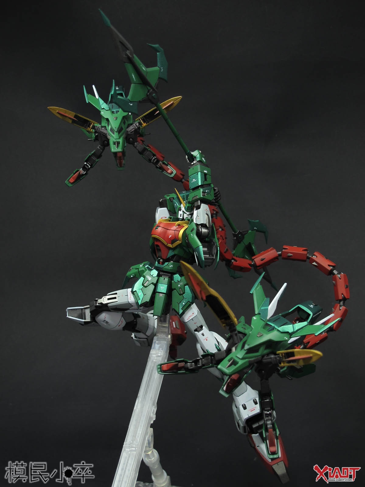 GUNDAM GUY: P-Bandai Exclusive: MG 1/100 Gundam Altron - Customized Build GUNDAM GUY: P-Bandai Exclusive: MG 1/100 Gundam Altron - Customized Build