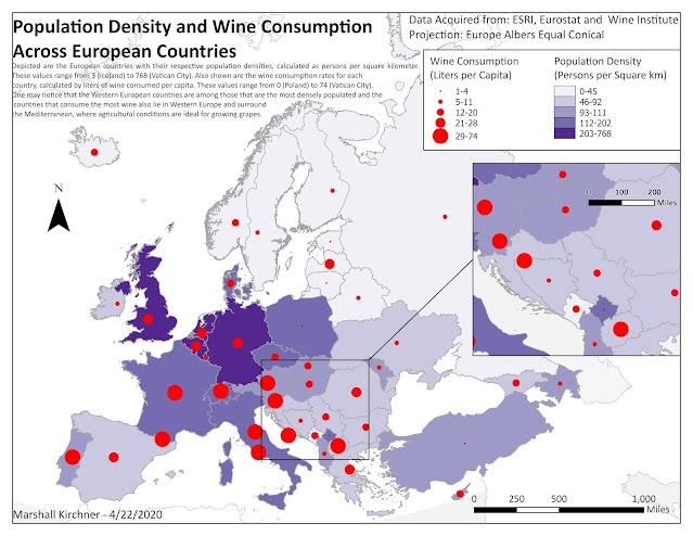 M5 - Choropleth and Dot Density Maps