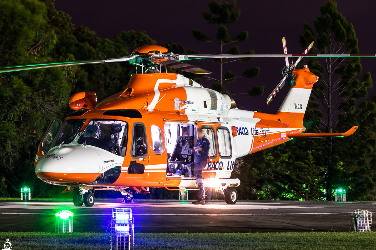 Central Queensland Plane Spotting: 'New' LifeFlight Leonardo S.P.A ...