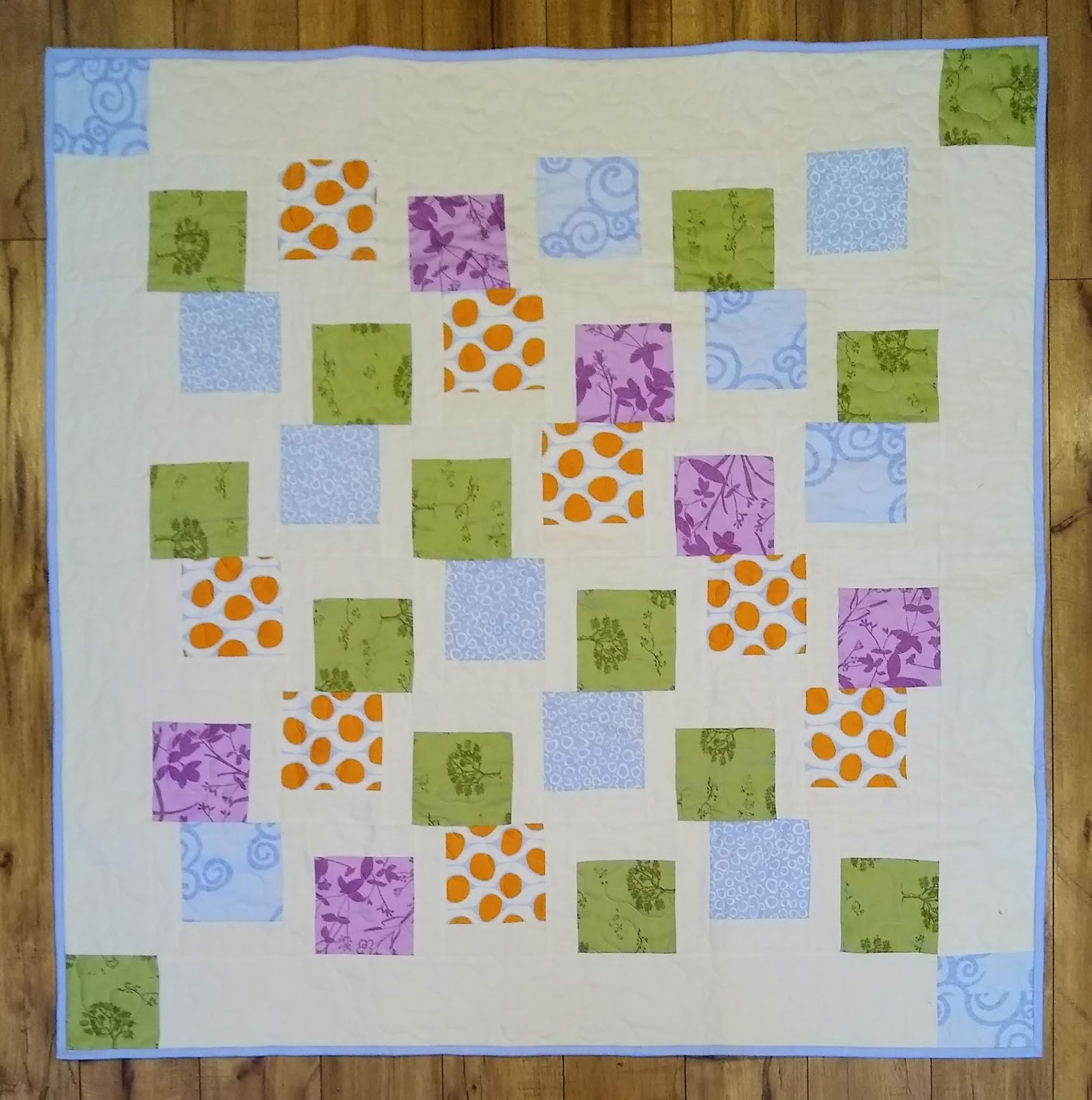 Adventurous Quilter: Organic Cotton Quilt