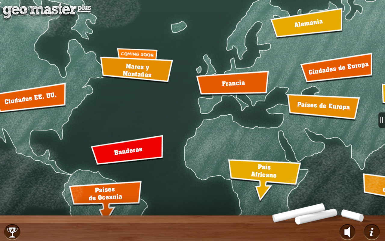 Crea y aprende con Laura: Geomaster Plus. App de Geografía con 18 ...