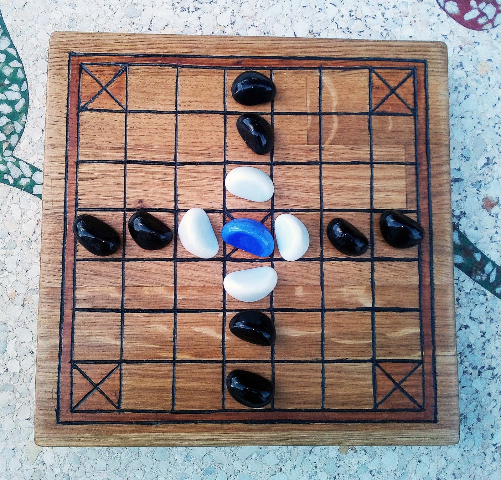 El Tomo Carmesí: Brandubh, un juego de la Irlanda medieval.