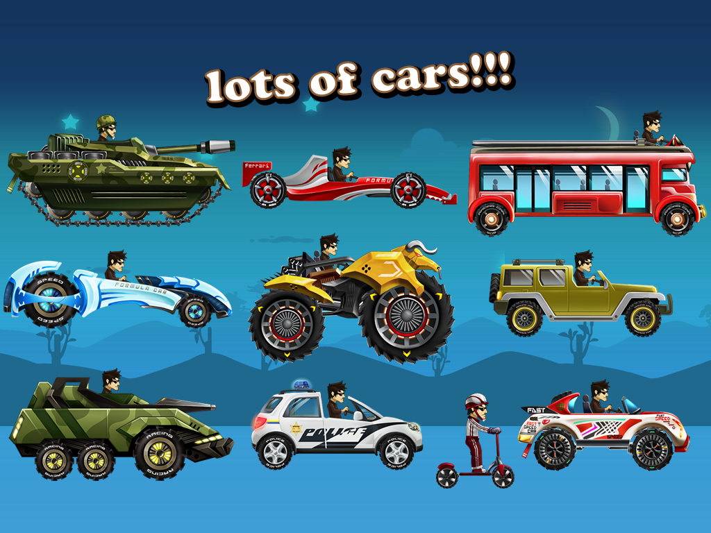 Up Hill Racing: Hill Climb - Cing Banget