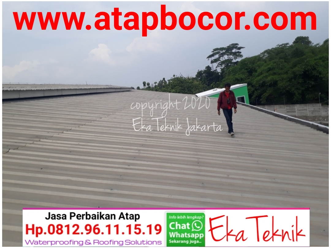 Perbaikan Atap Ruko Bocor