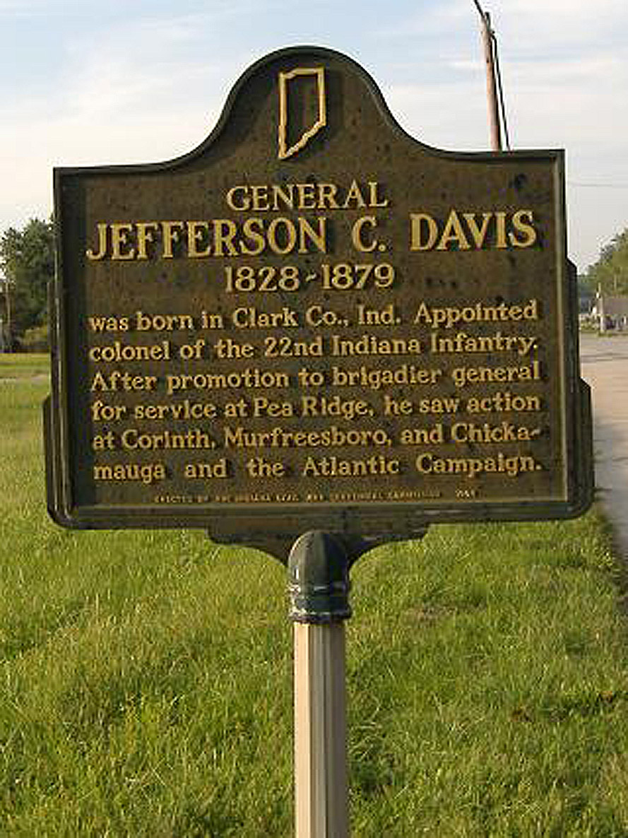 The Portrait Gallery: Jefferson C. Davis