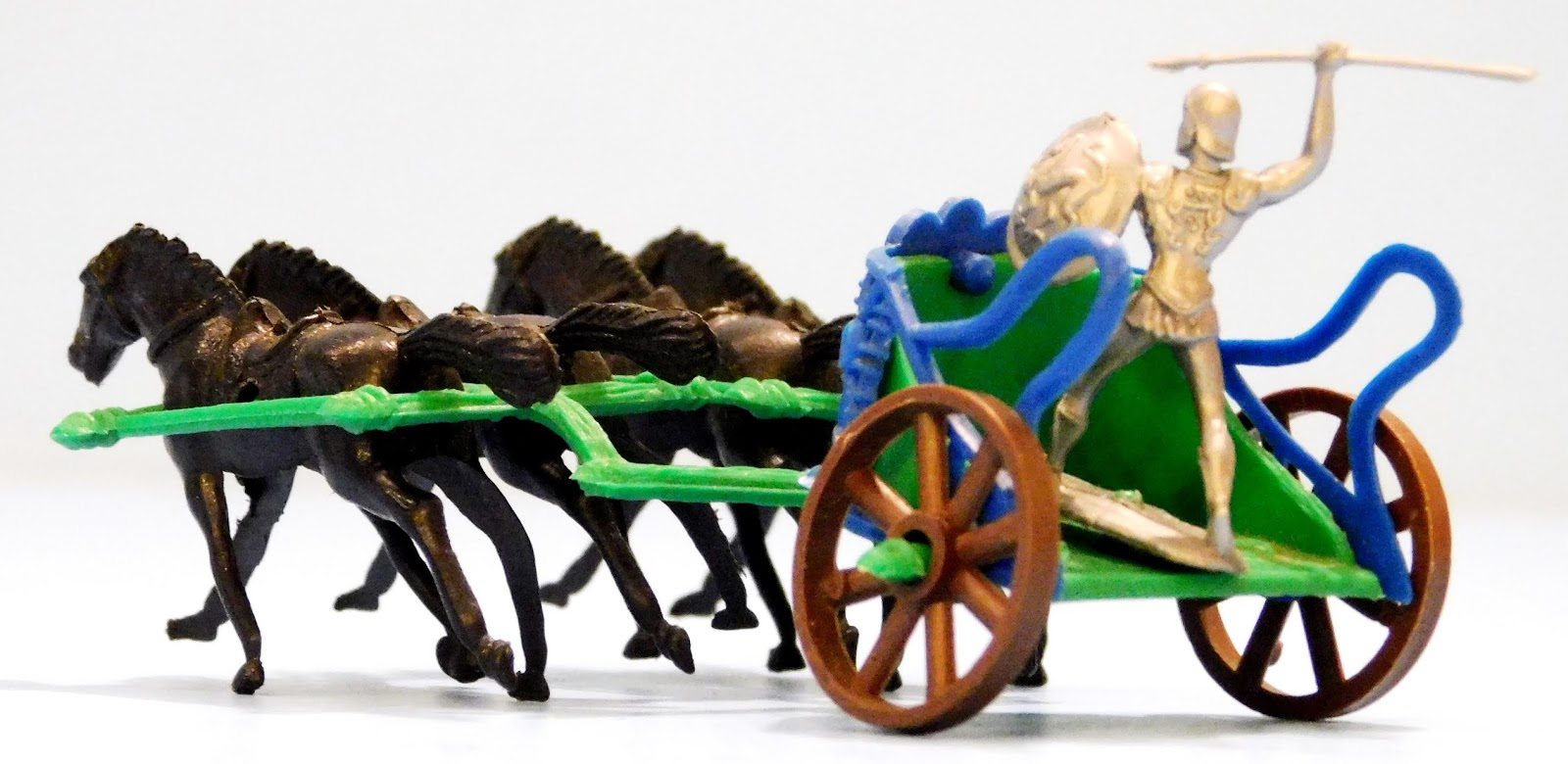 Toys and Stuff: Giant of Hong Kong Roman Chariot - Green/Blue