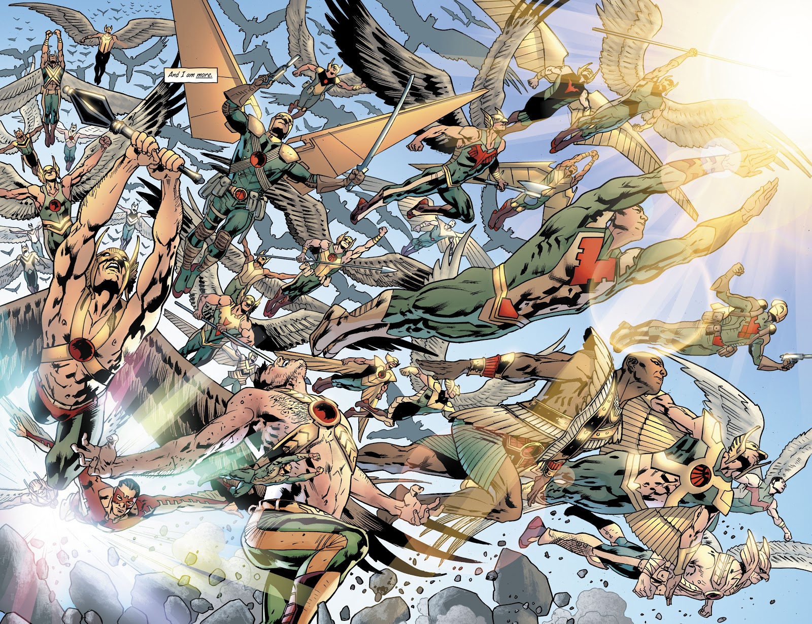 HAWKWORLD: Hawkman 80th Celebration: Hawkman: The Flight Continues