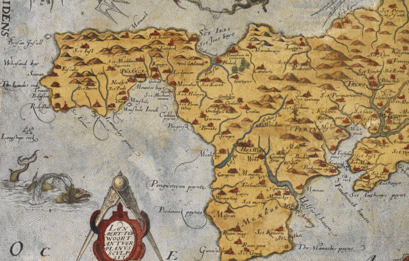 Caitlin Green: Some interesting early maps of Cornwall