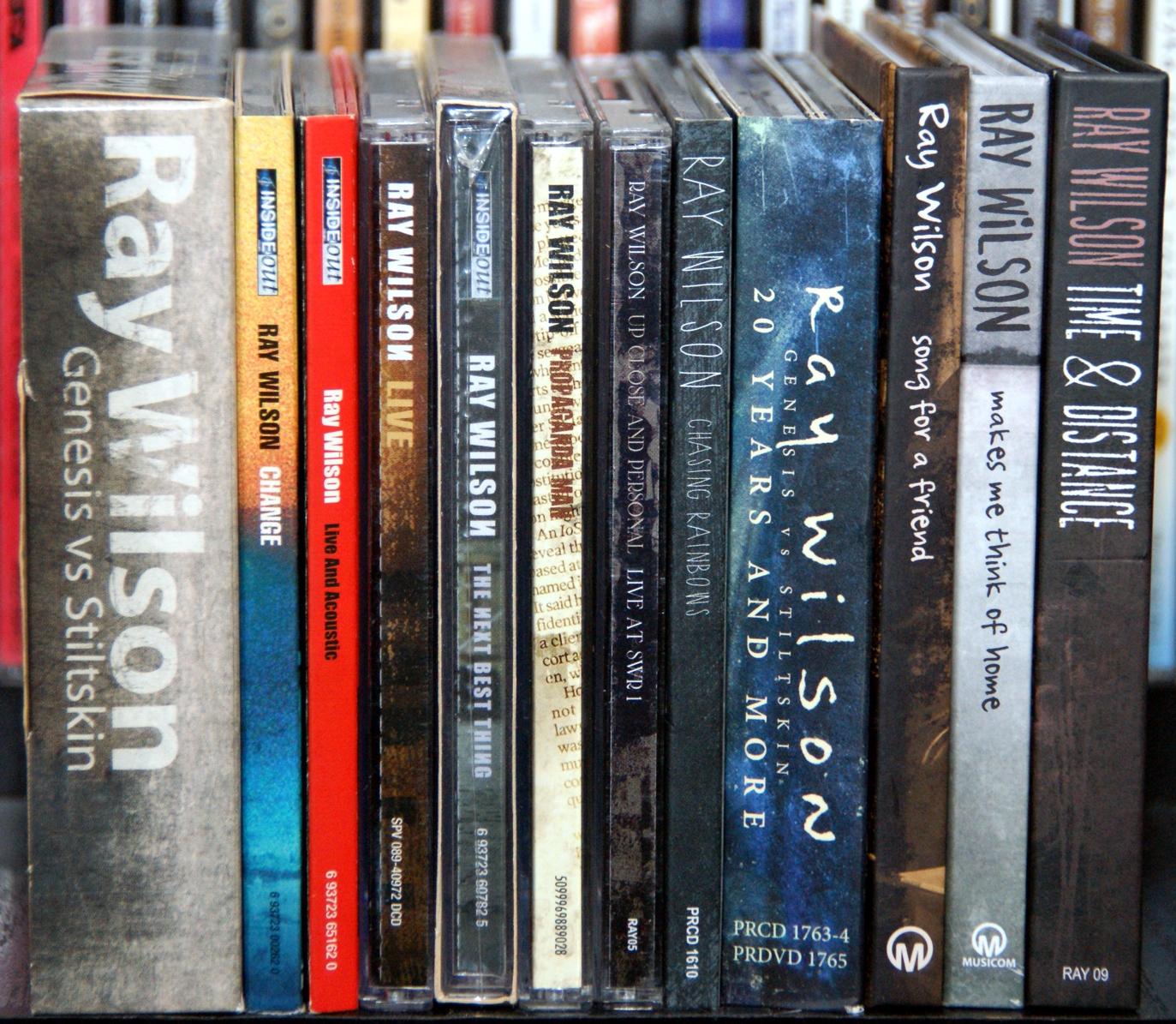 półeczka z płytami: Ray Wilson