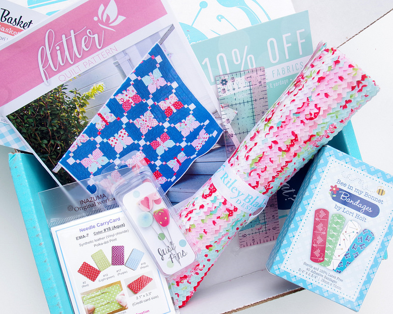 Red Pepper Quilts: The Fat Quarter Shop Sew Sampler Box and a Giveaway!