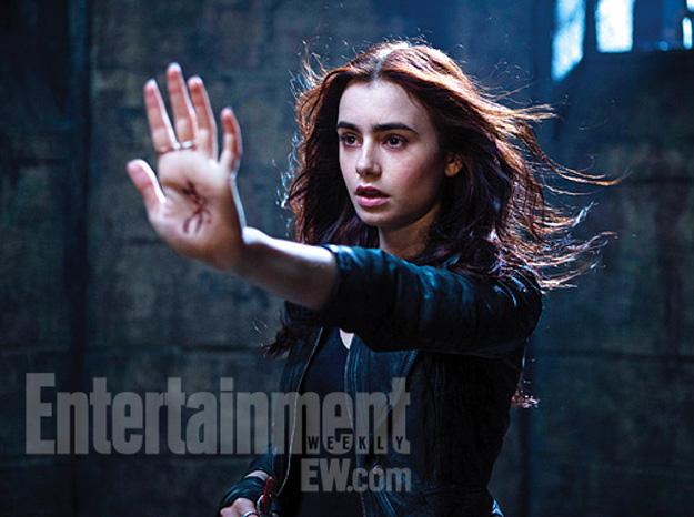 First look at photos for The Mortal Instruments; movie poster and Lily ...