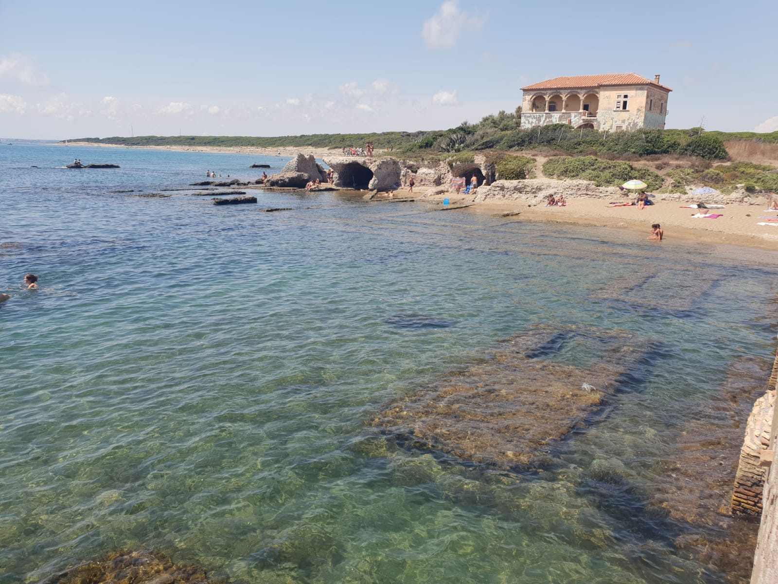 Spiaggia di Torre Astura a Nettuno: il mare più bello del Lazio