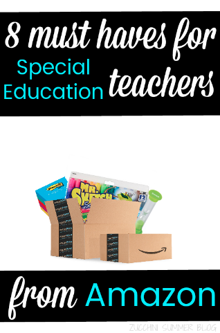 Zucchini Summer: 8 Essentials for Special Education Teachers