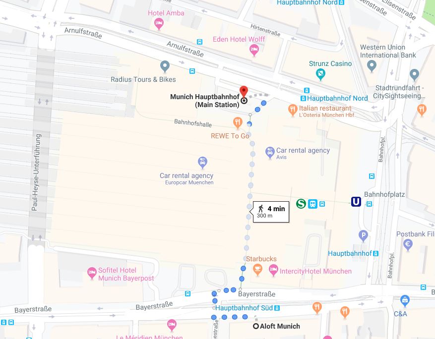 Migratory Musings: The aloft Munich