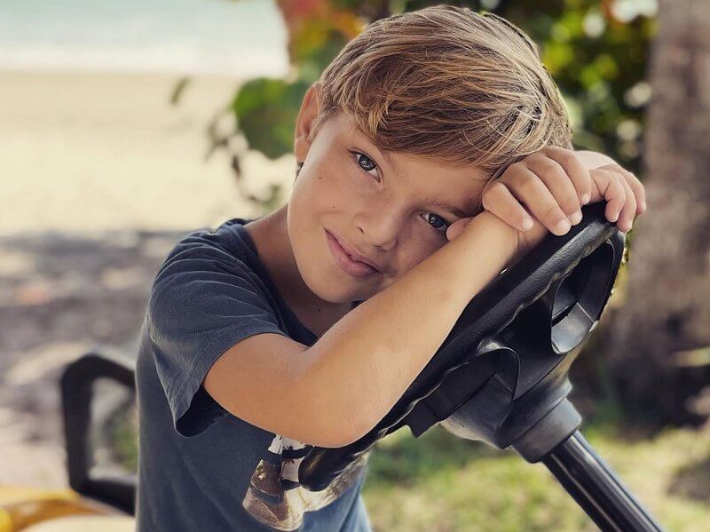 A new photo of Prince Nicolas was released on his sixth birthday