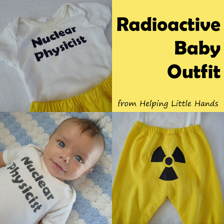 Pieces by Polly: Nuclear Physicist - Radioactive Baby Nerdy Outfit