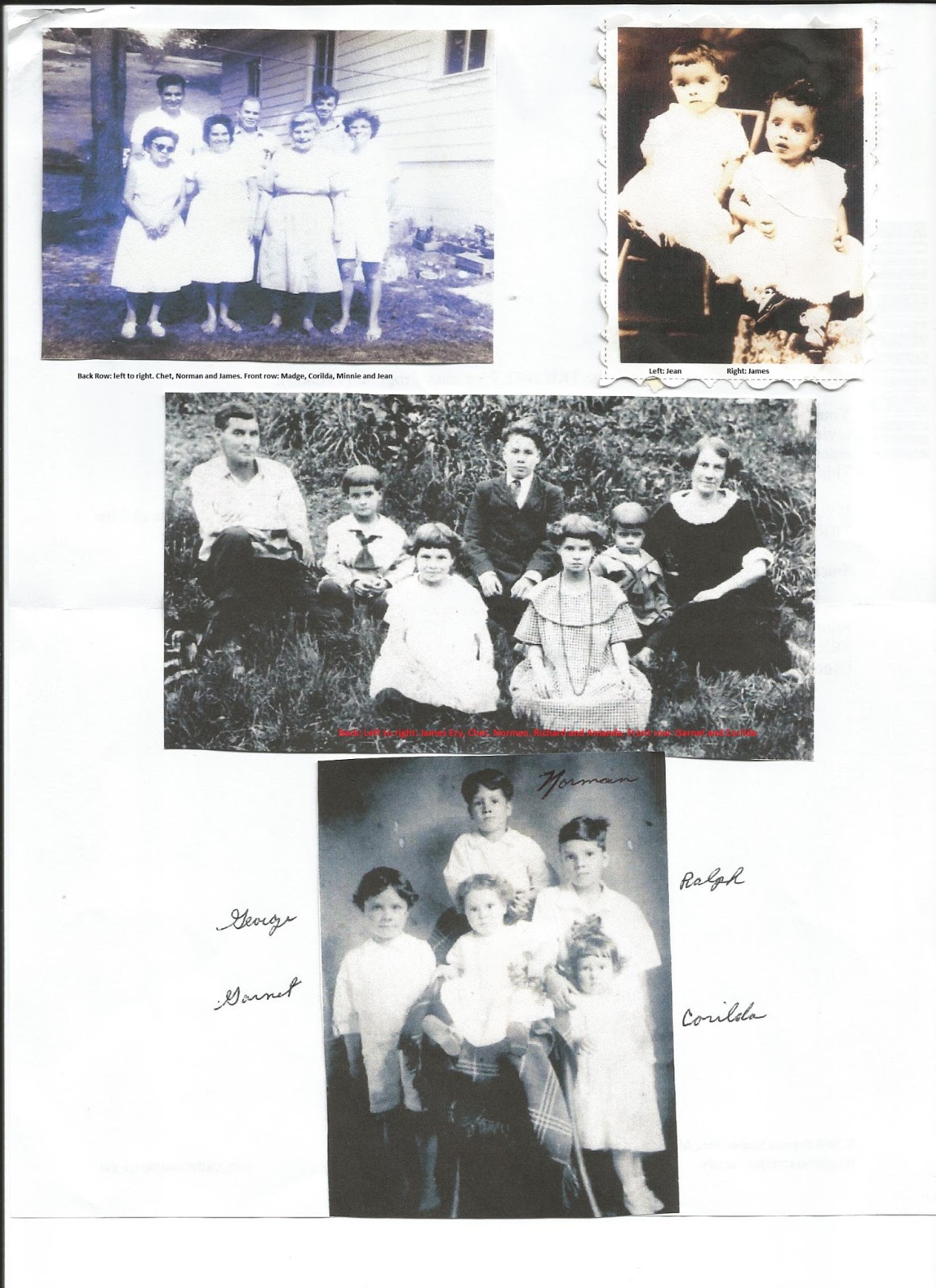 Norman Doty Family Tree: James and Amanda Family Photos