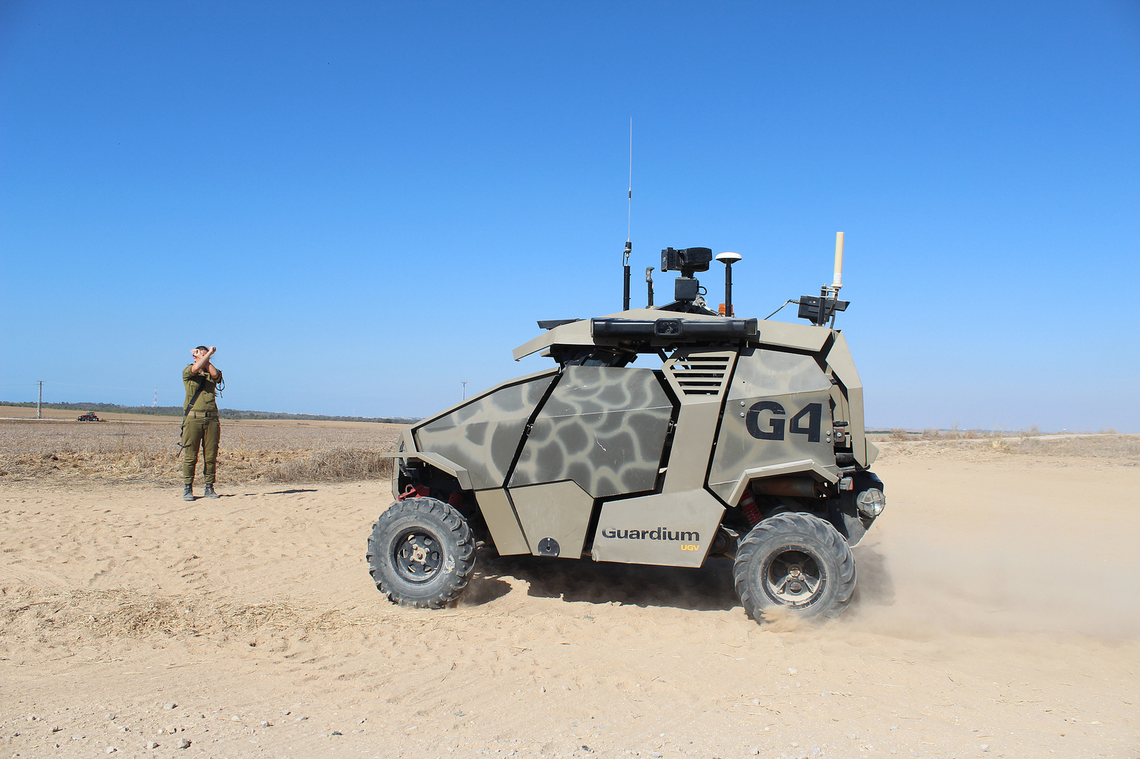 SNAFU!: Guardium UGV. World's first operational unmanned ground vehicle.