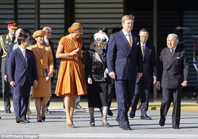 The Japanese Monarchist: Dutch Royal Visit to Japan