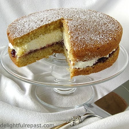 Delightful Repast: Victoria Sponge - An English Teatime Classic
