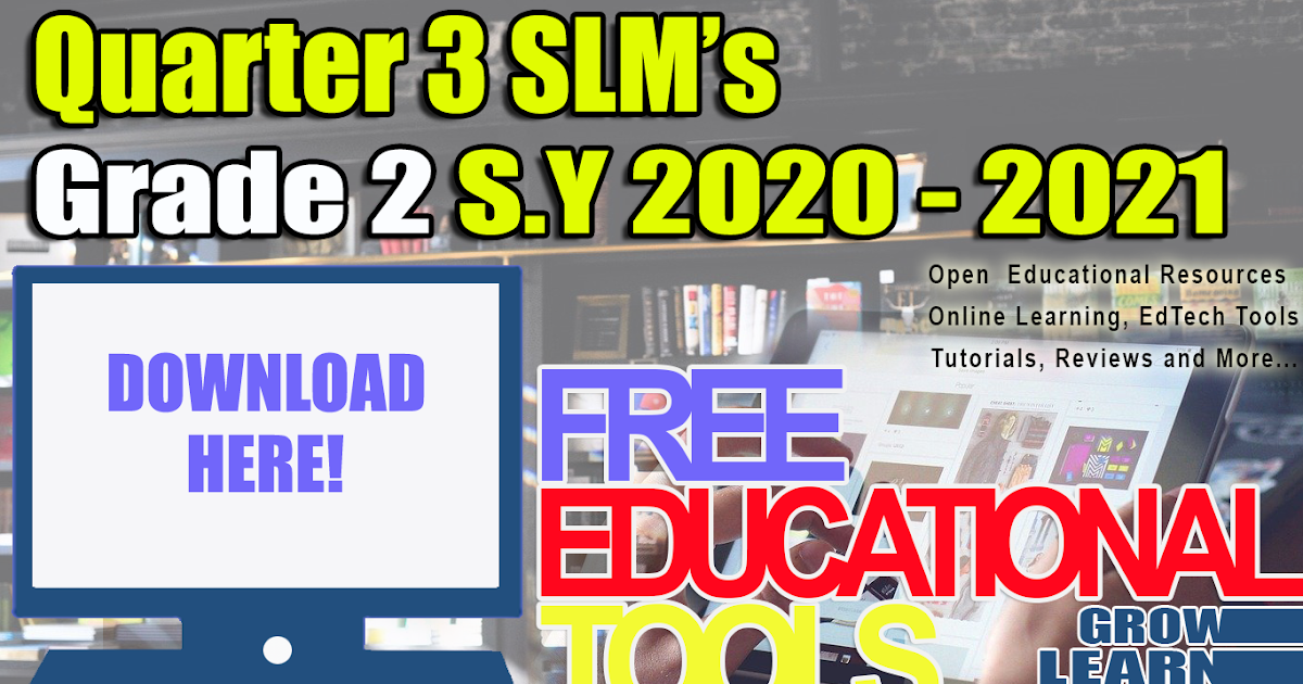 DepEd Grade 2 Quarter 3 Modules [SLMs]