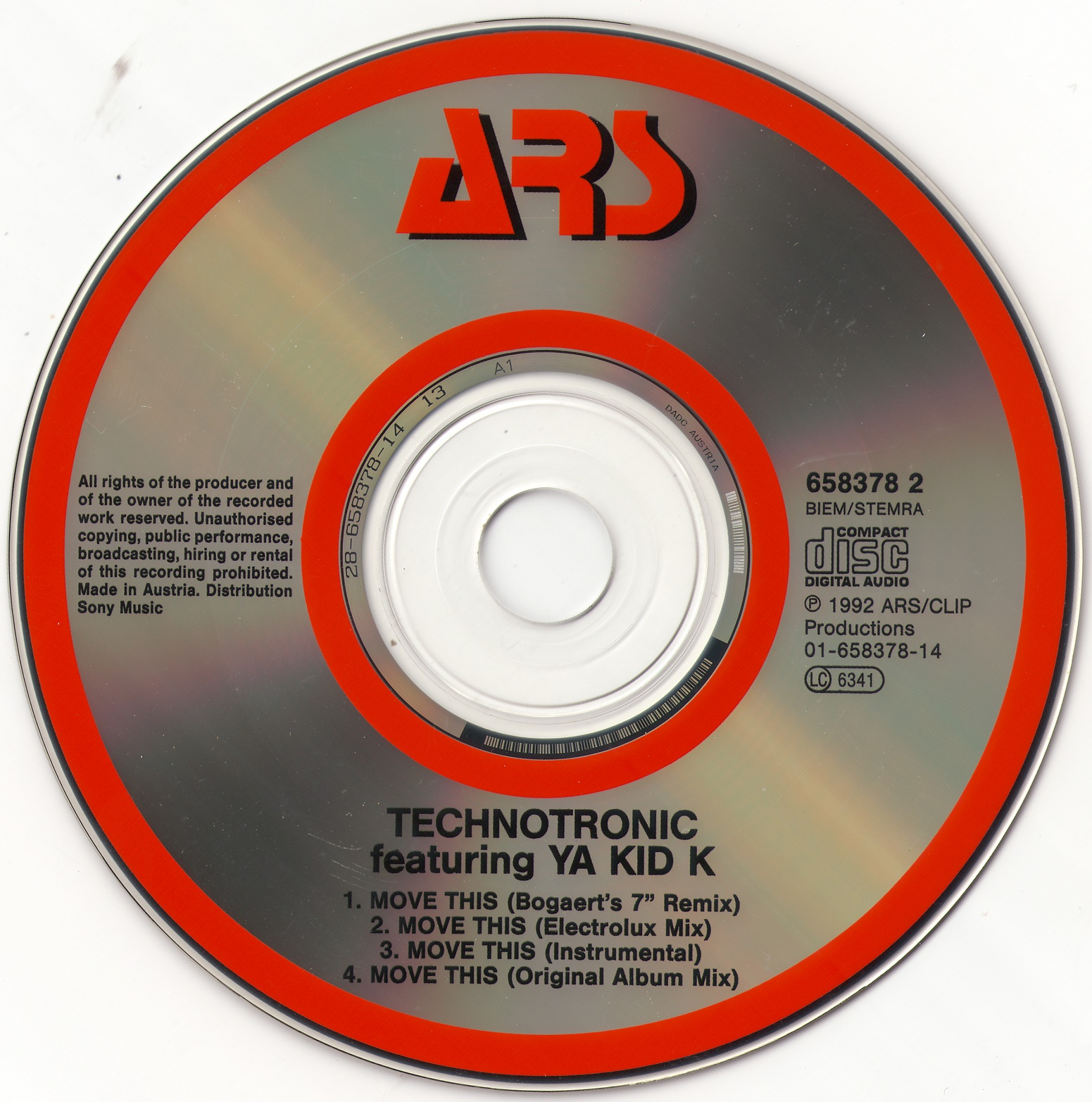 radio retromix : TECHNOTRONIC - Move This (CDM-1992)