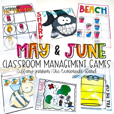 May and June Classroom Management Games | The Lemonade Stand