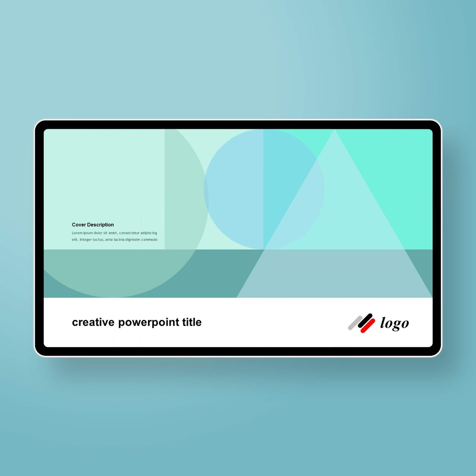 Abstract Geometry Transparent PowerPoint Templates - PowerPoint Free