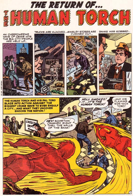 Who Created the Comic Books?: The First Human Torch Writer (of the Fifties)