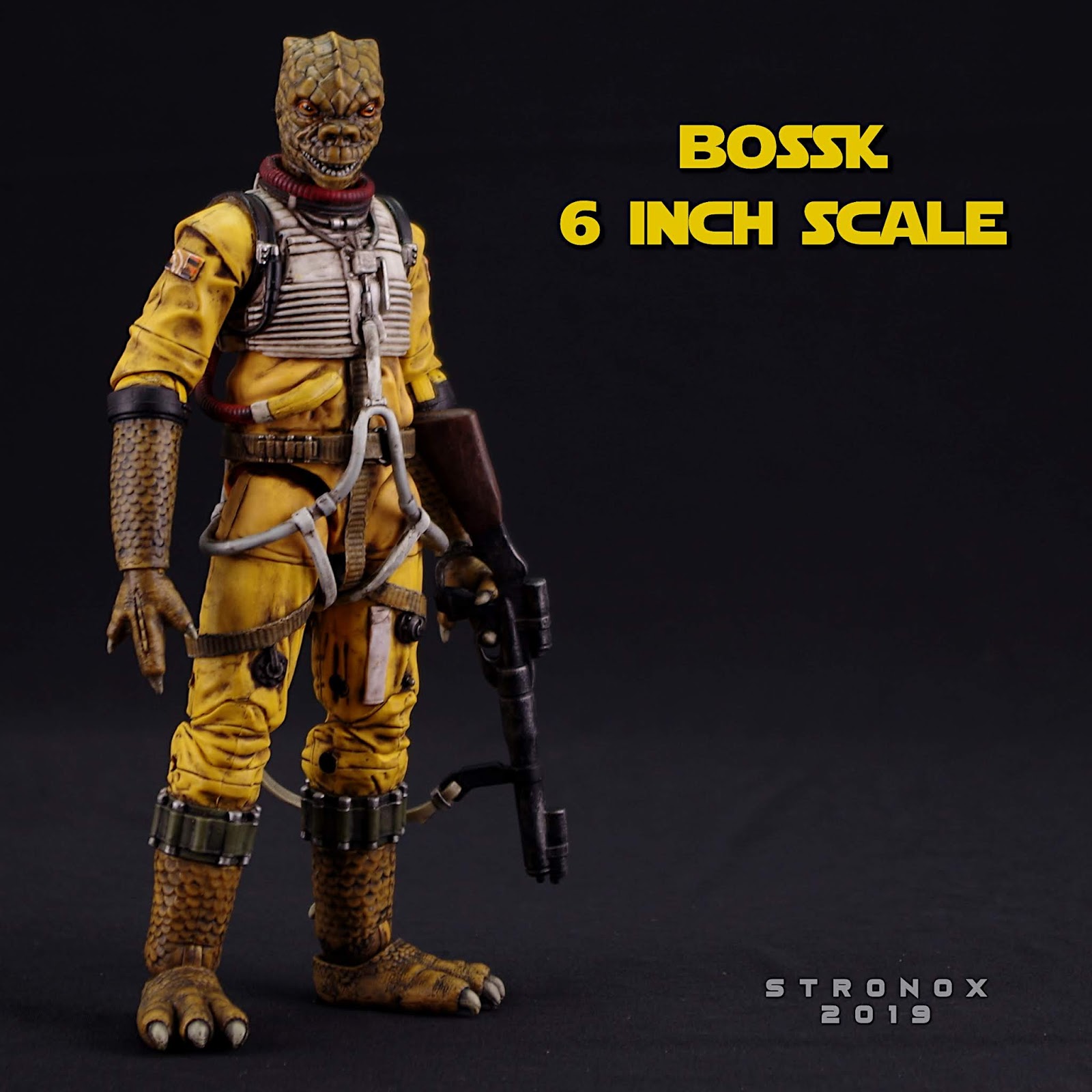 Stronox Custom Figures: Star Wars Black Series: Bossk