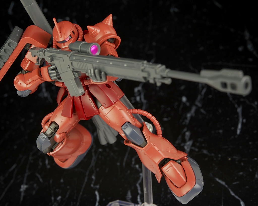 GUNDAM GUY: HG 1/144 Char Aznable Zaku II [Gundam The Origin] - Review ...
