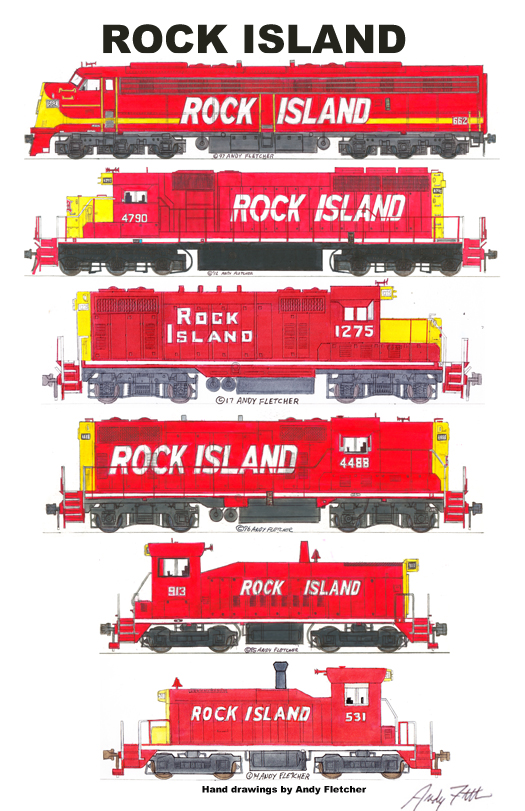 Andy Fletcher Blog-: Rock Island Locomotives at Council Bluffs
