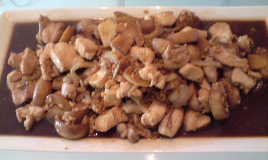 Stir-Fry Chicken with Button Mushroom | Shan's Recipes