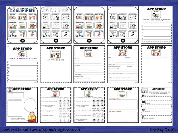 stickers and staples: Back to School Phone Book